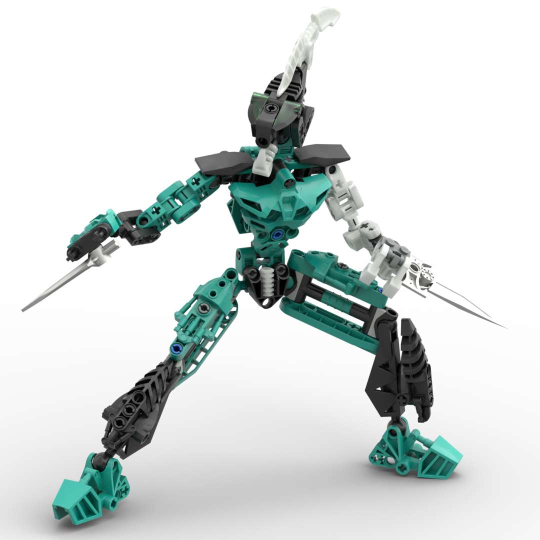 Lariska, the turquoise assassin (Outdated) - Lego Creations - The TTV ...