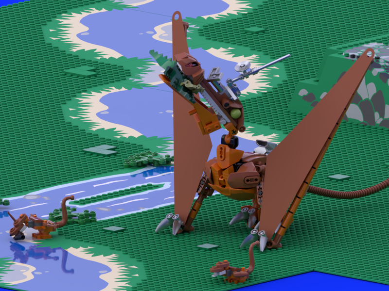 Nyctorhynchus (Bota Magna Wildlife Contest) - Lego Creations - The TTV ...