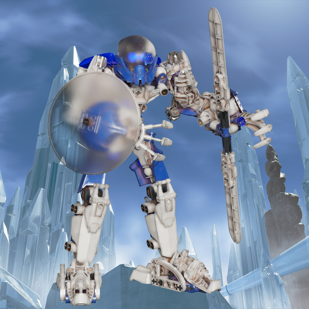 Hvannar - Toa Mangai of Ice - The Avalanche - Lego Creations - The TTV ...
