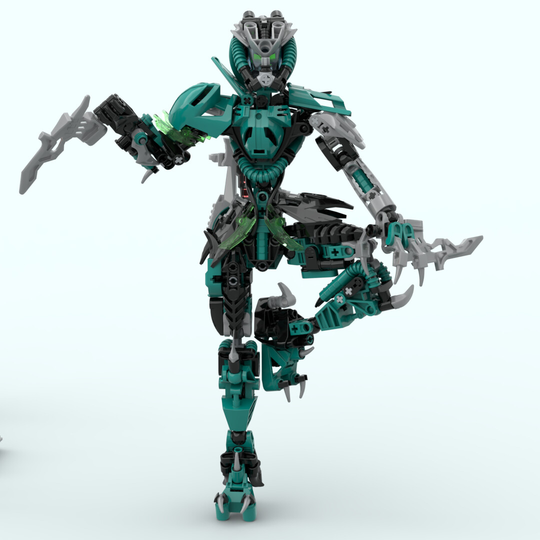Annihilatress Lariska (Not really toa sized) By Sargos. - Page 4 - Lego ...
