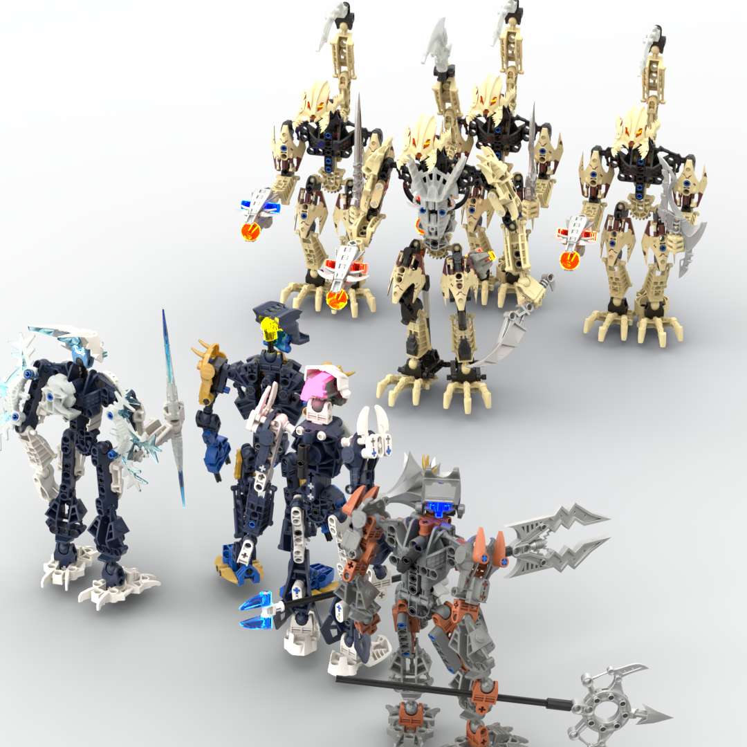 Some Bara Magna Characters 2 (Kabrua, Annona, Lein) - Lego Creations ...
