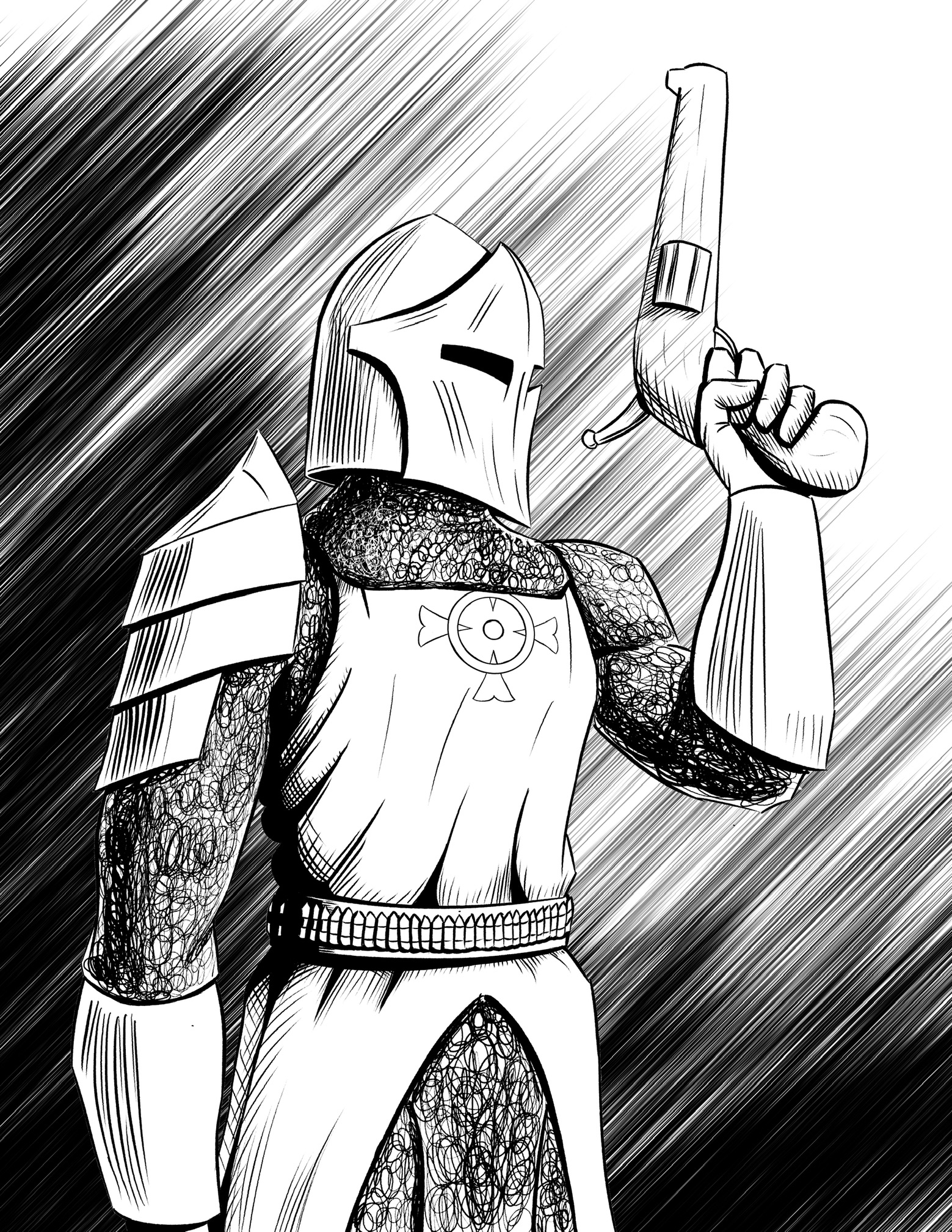 Knight with a Gun - Artwork - The TTV Message Boards