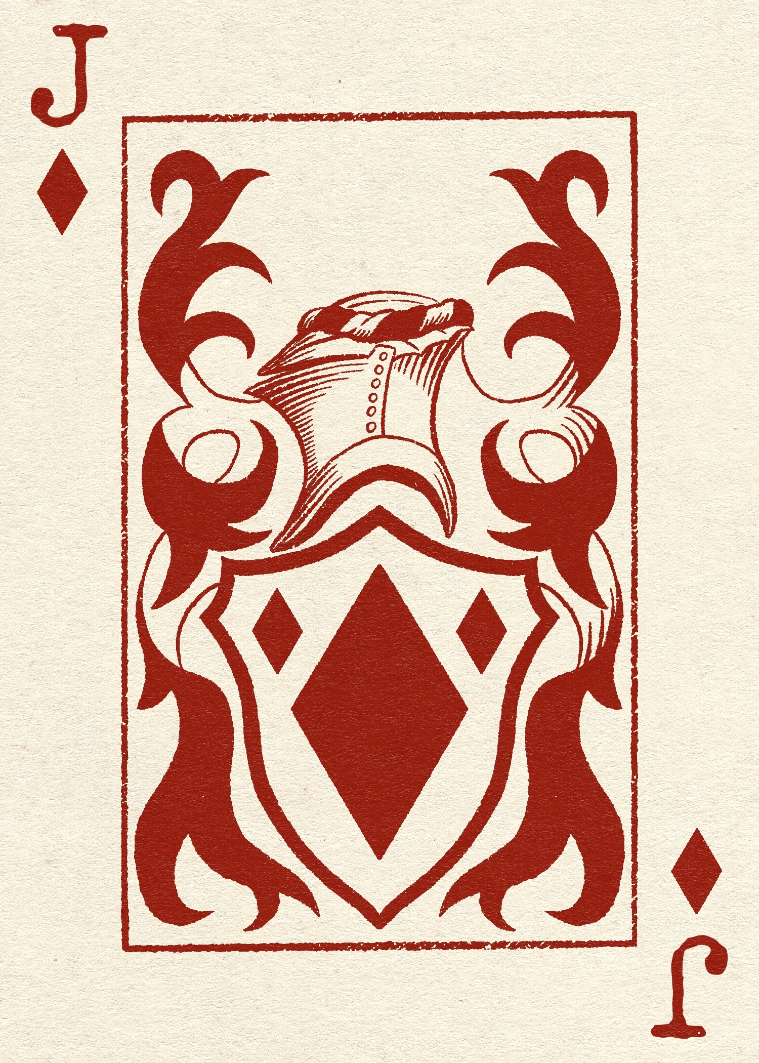 Sabretooth’s second foray into playing card design addiction (Heraldic ...