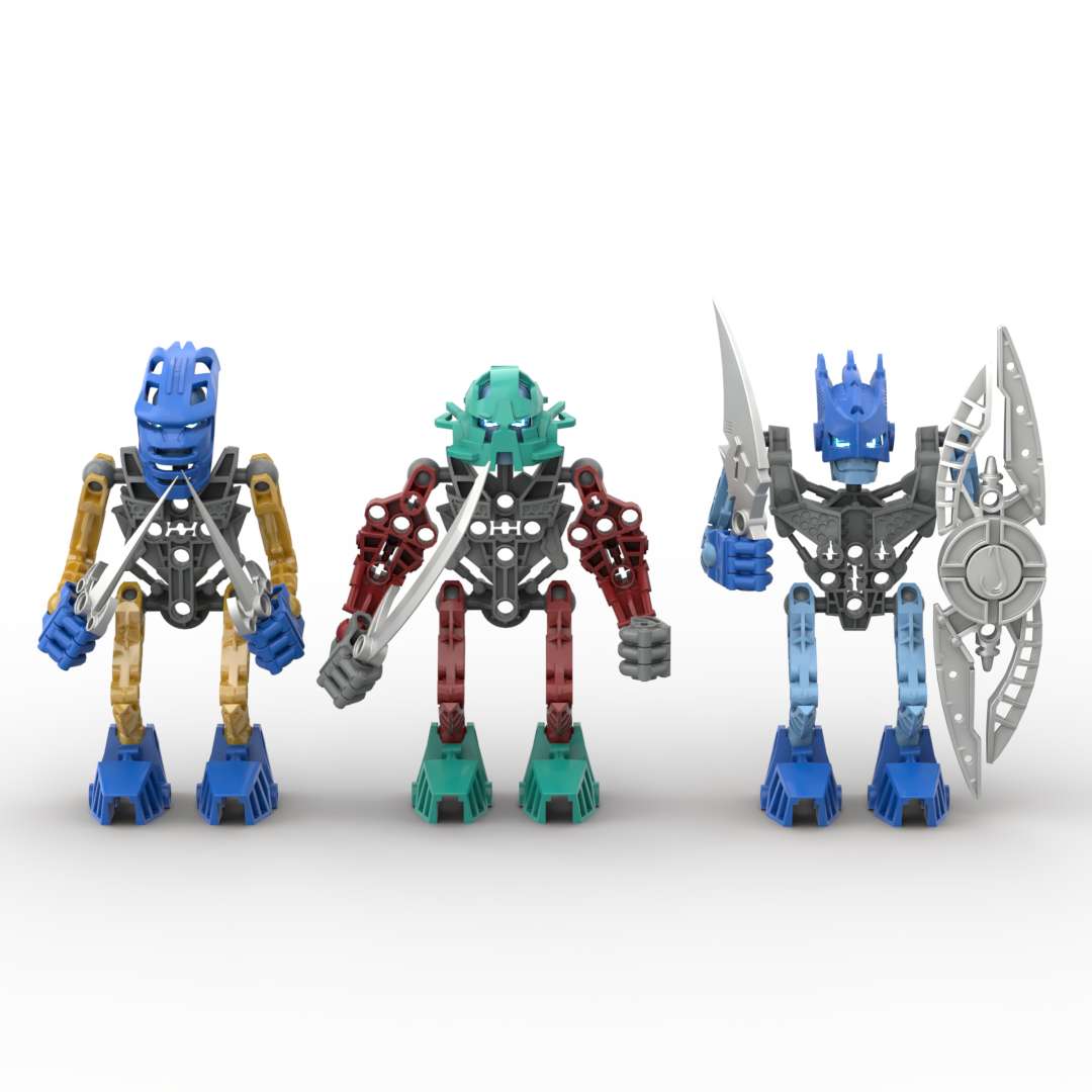 Some Bara Magna Characters 6 (Core War veterans + agoris) - Lego ...