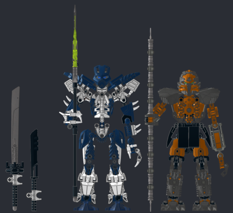 Chiara, the Lonely Toa of Lightning - Lego Creations - The TTV Message ...