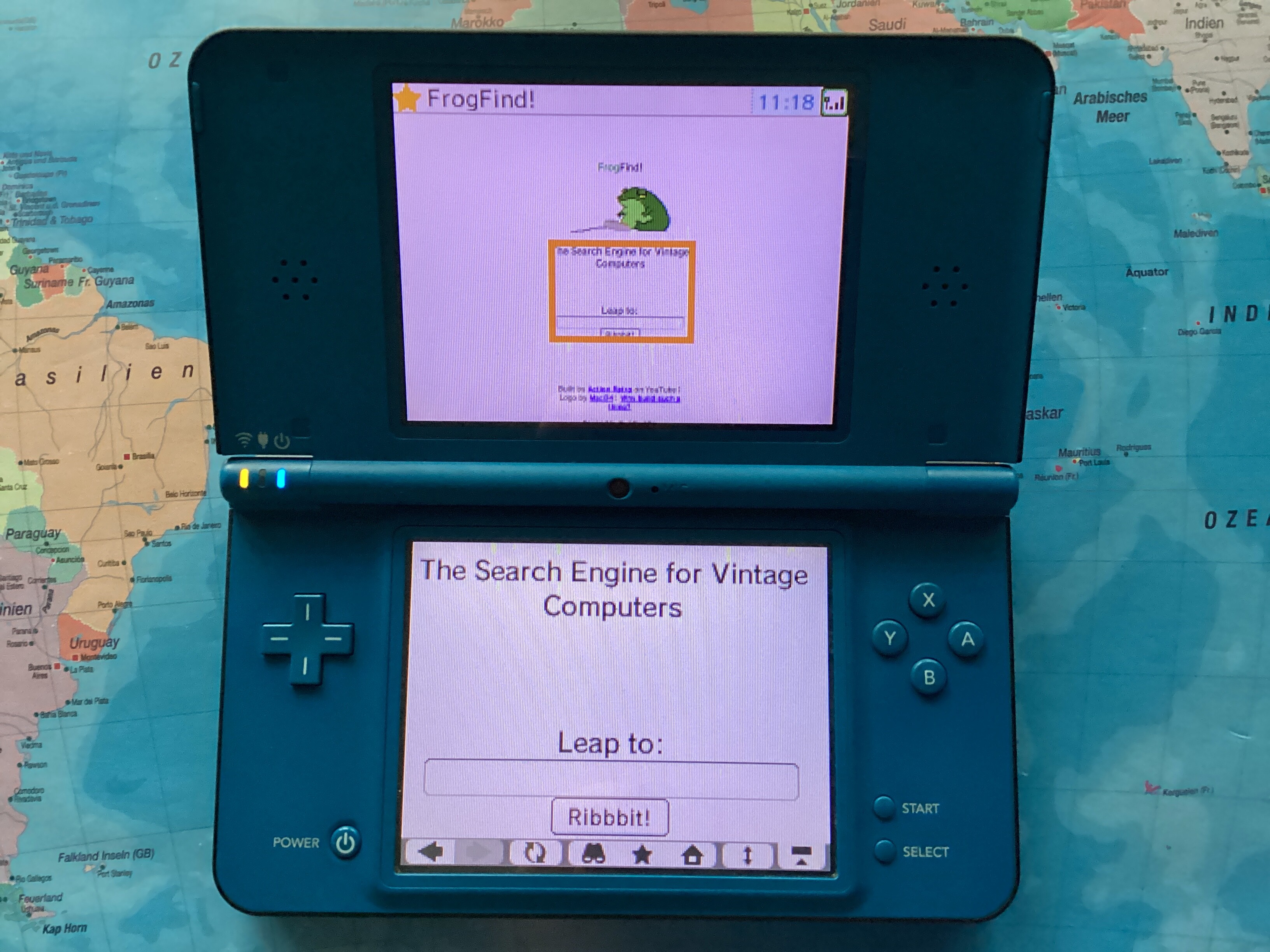 Nintendo DSi browser in action - Internet - The TTV Message Boards