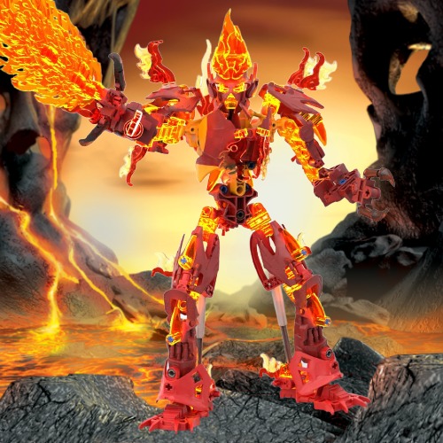 The Element Lords, former rulers of Spherus Magna Tribes - Lego ...