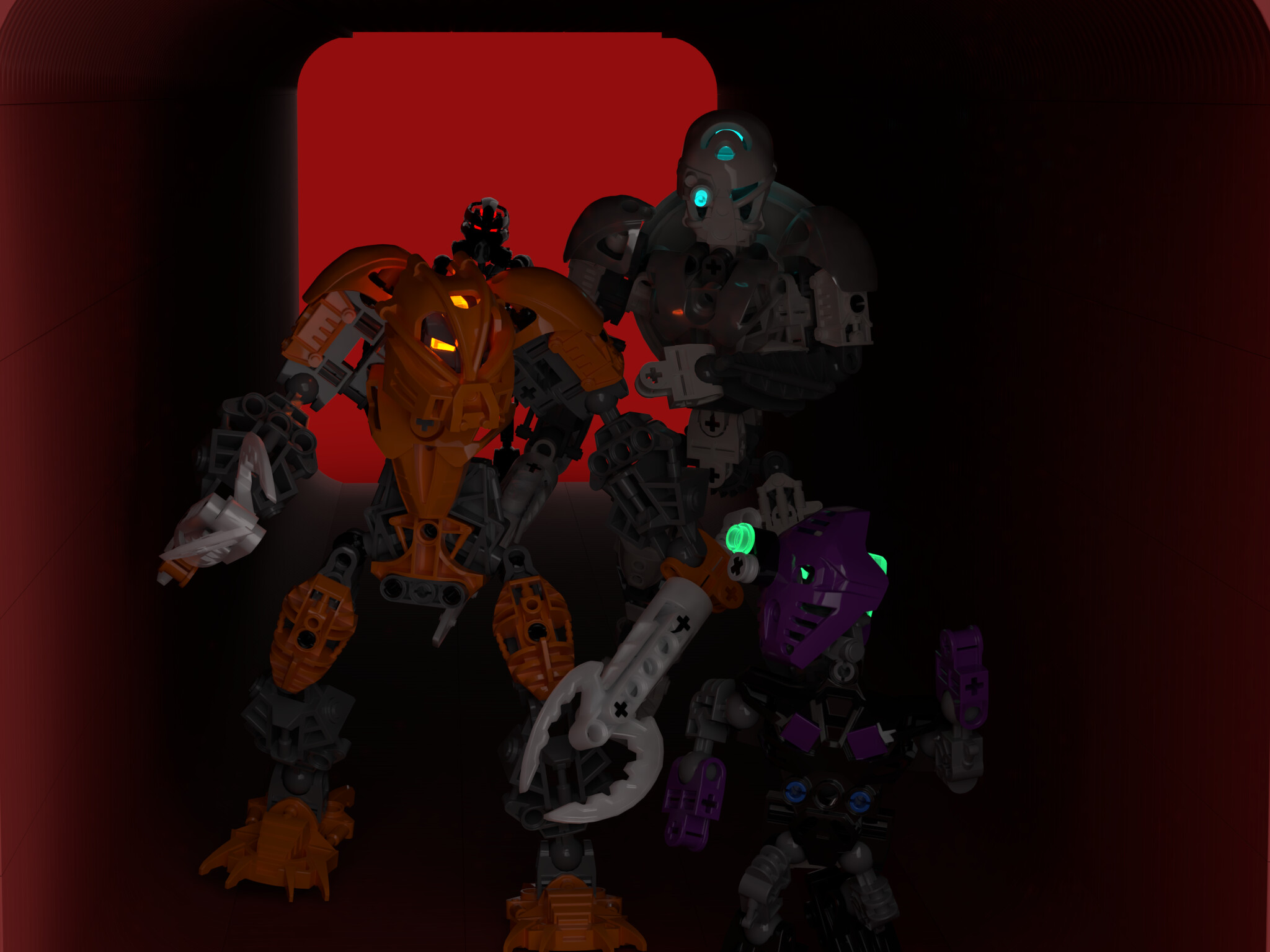 The Toa Nuva in their current forms - Lego Creations - The TTV Message ...