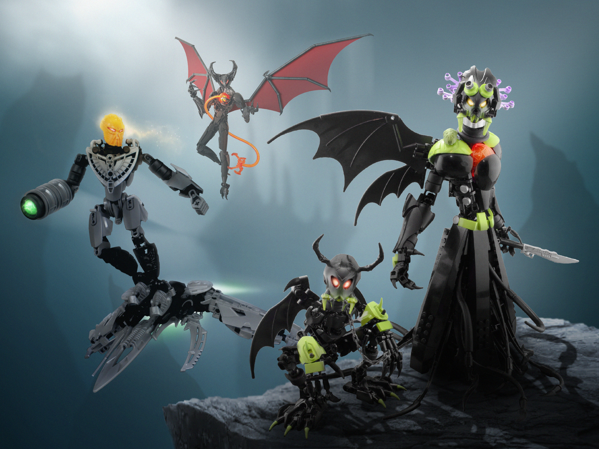 Mazeka (and his Swamp Strider) - Lego Creations - The TTV Message Boards