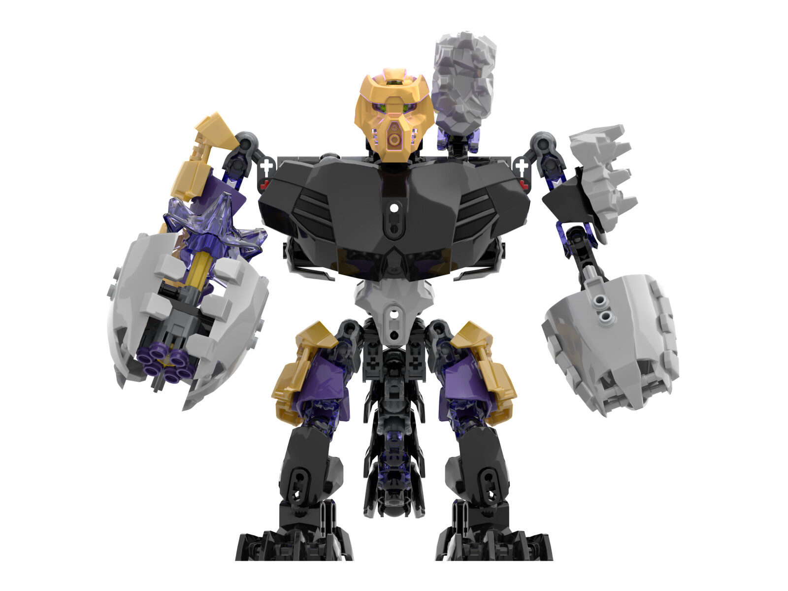Special Onua from Bionicle: Mask of Creation (70789+70781 combo model ...